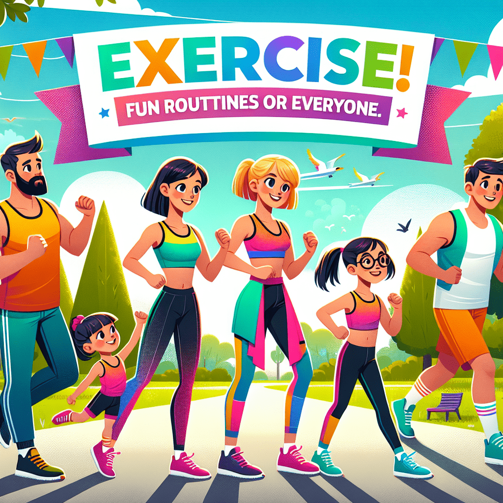 ¡Haz ejercicio! Rutinas divertidas para toda la familia ¡Haz ejercicio! Rutinas divertidas para toda la familia