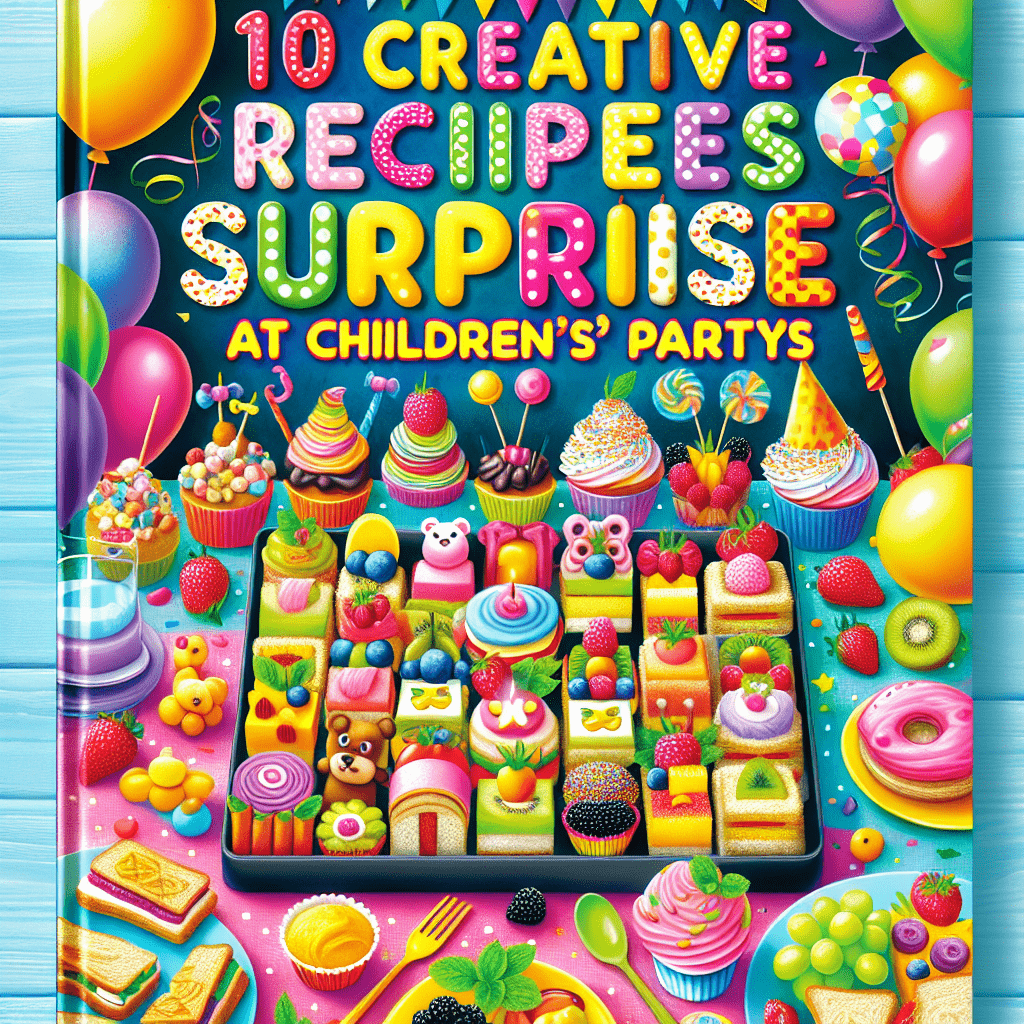 10 recetas creativas para sorprender en fiestas infantiles - Pequeños ...